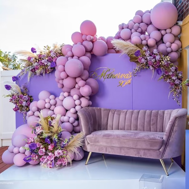 Monochrome Balloon and Party Decor in 2023 - Latest Trend